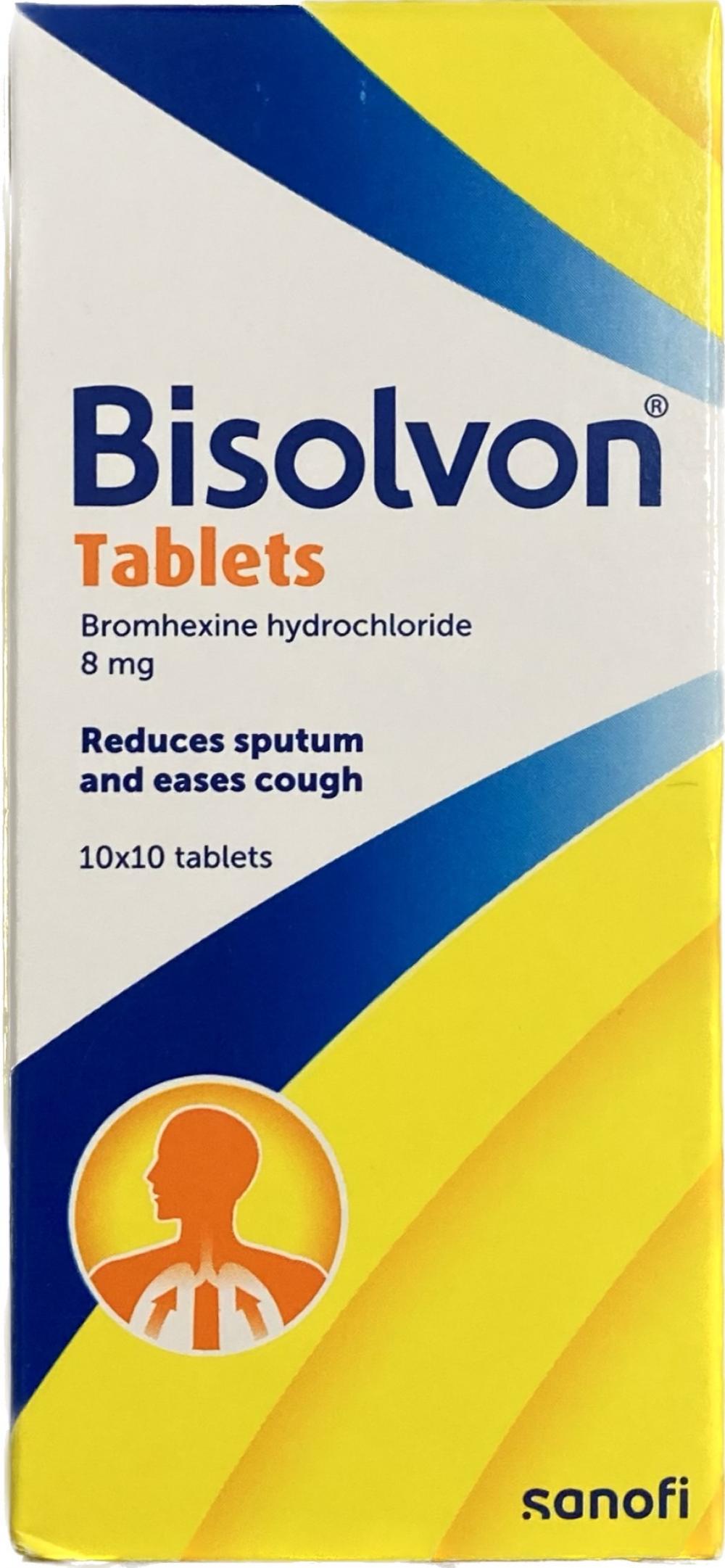 BISOLVON 8MG.10'S.