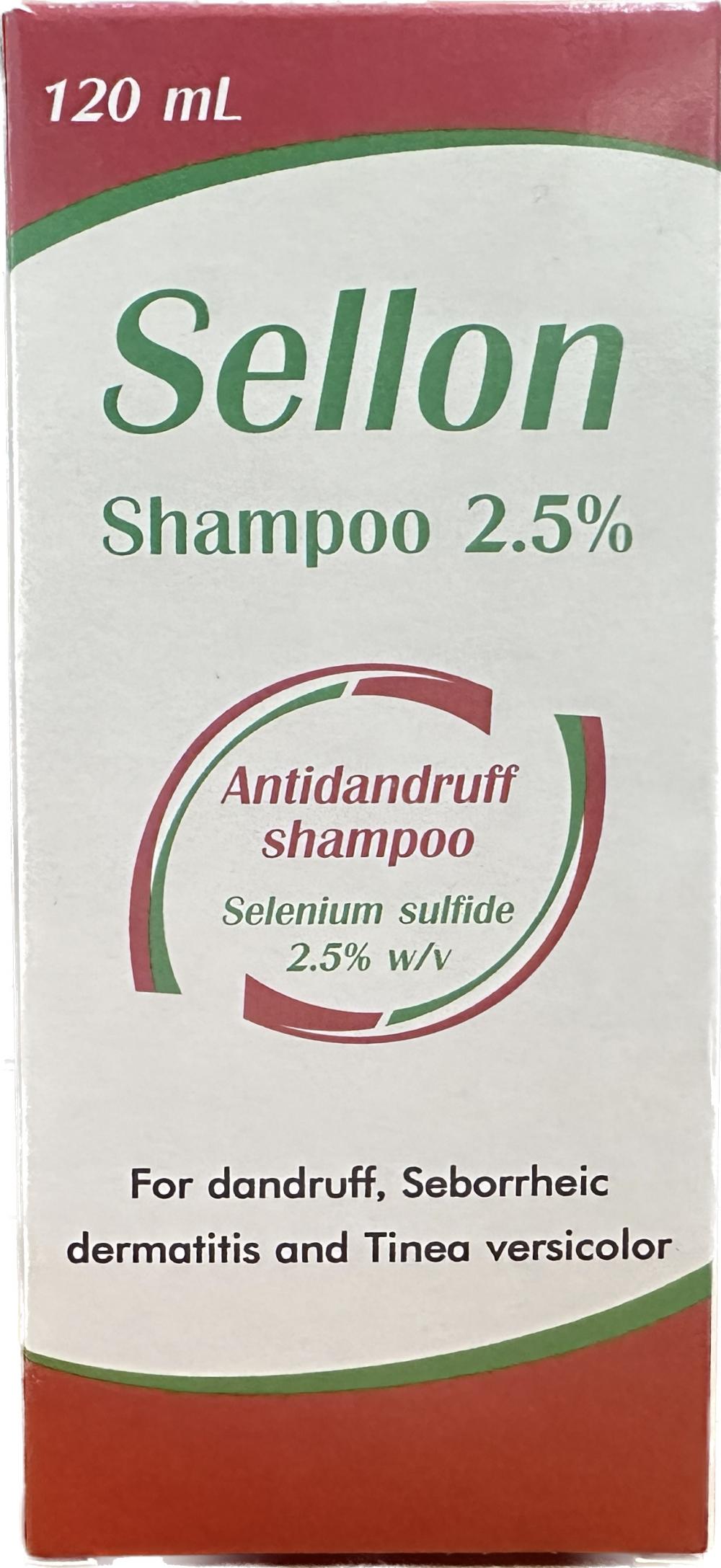 SELLON SHAMPOO 2.5% 120ML