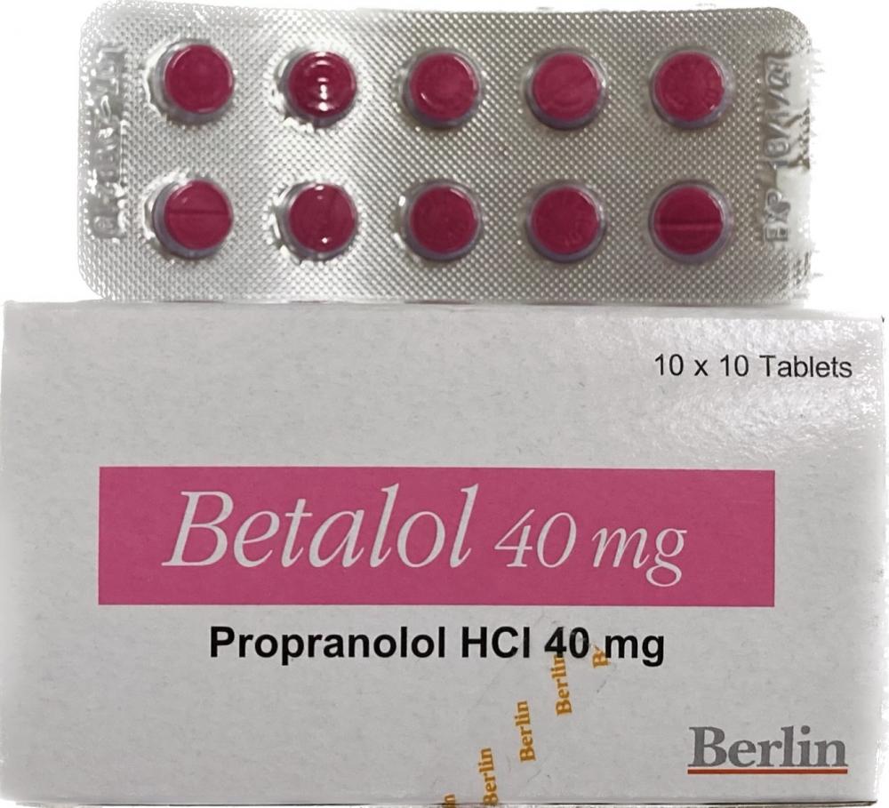 BETALOL 40MG.10'S.