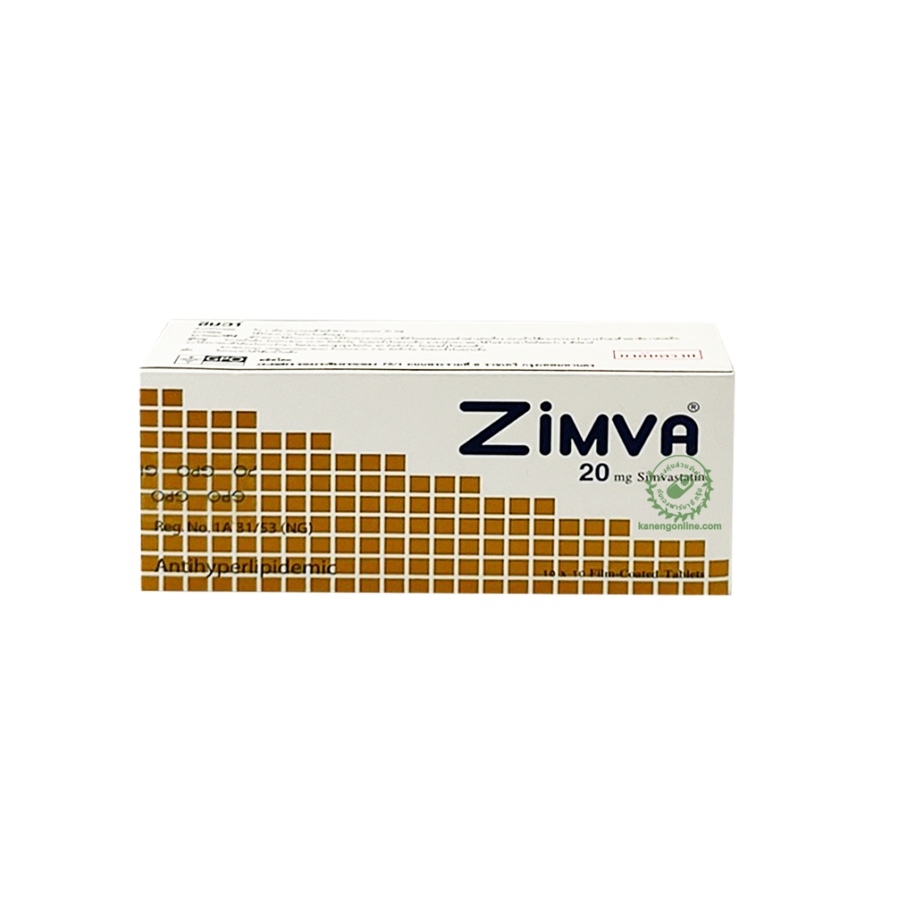 ZIMVA 20MG. 10*10TAB
