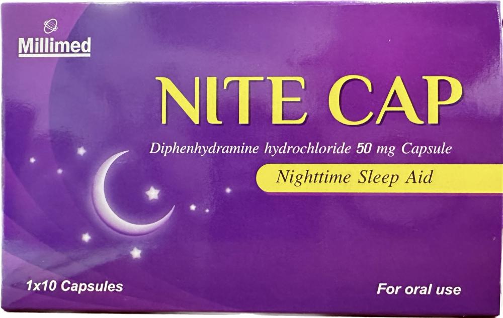 NITE CAP 10CAP ช่วยให้นอนหลับ