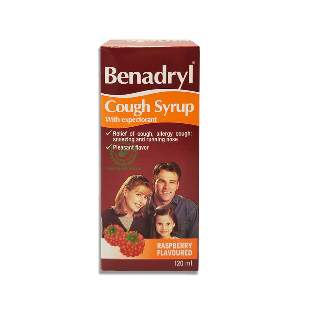BENADRYL COUGH SYRUP 120ml 