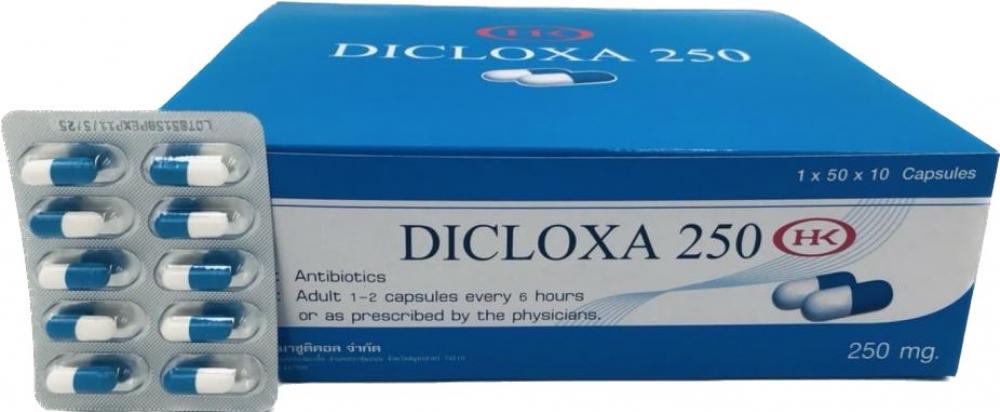 DICLOXA 250 10CAP HK