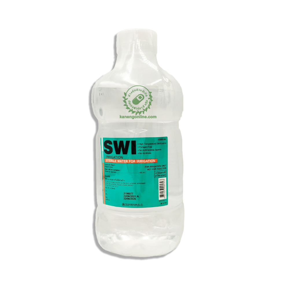 SWI STERILE WATER FOR IRRIGATION 1000ML.