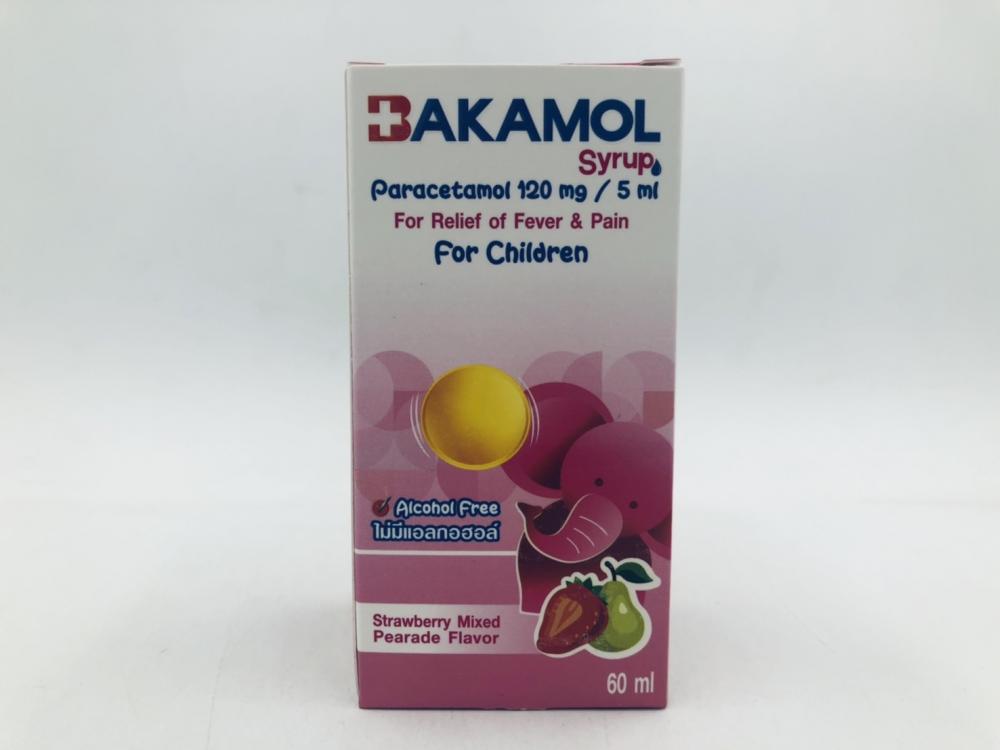 BAKAMOL SYRUP 60ML.