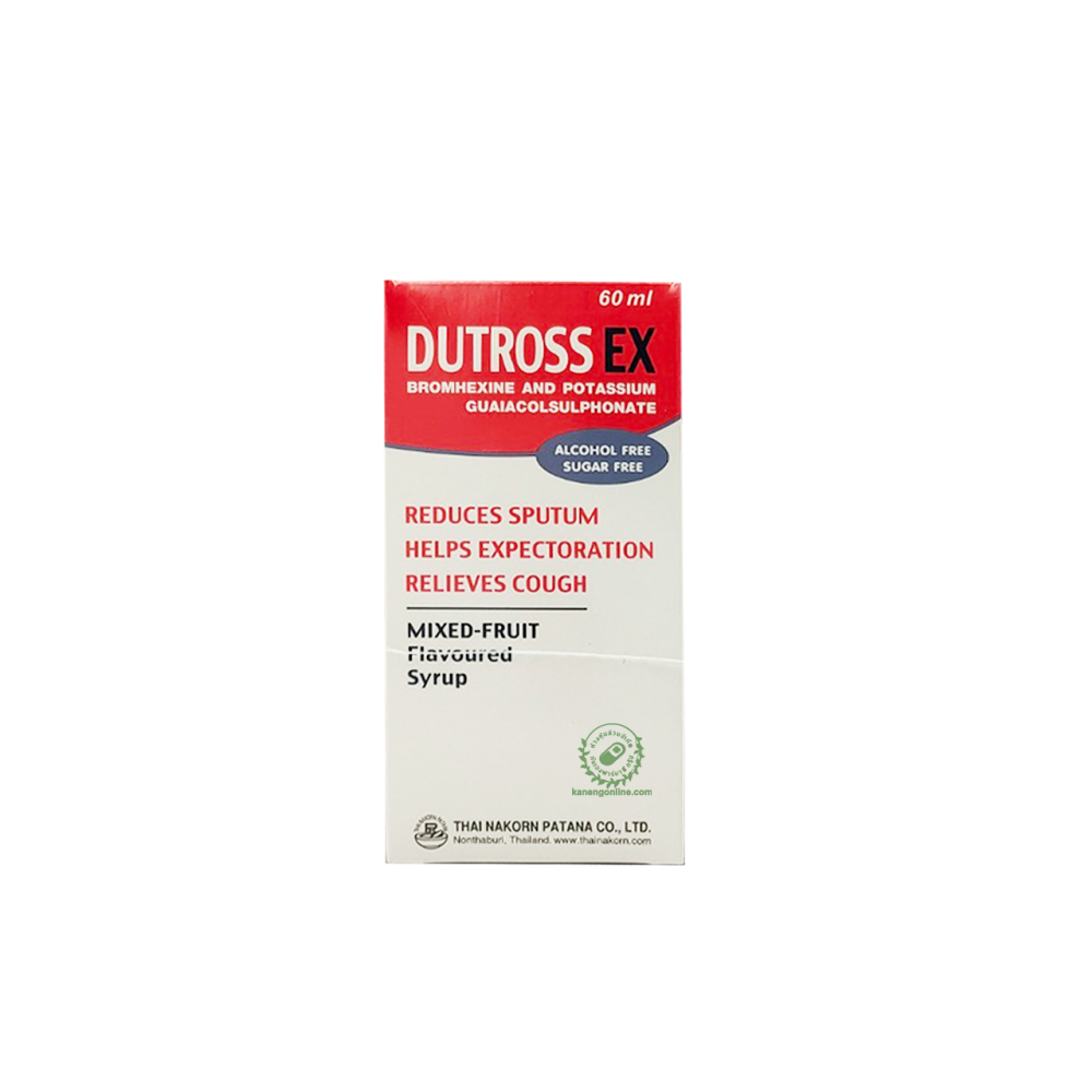 DUTROSS EX 60ML./ยาน้ำขวดแก้ว