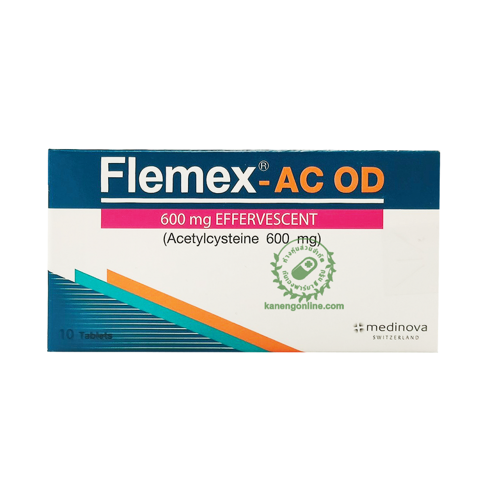 FLEMEX-AC OD 600MG.10'S.