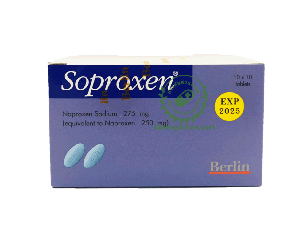 SOPROXEN 275MG.10'S.