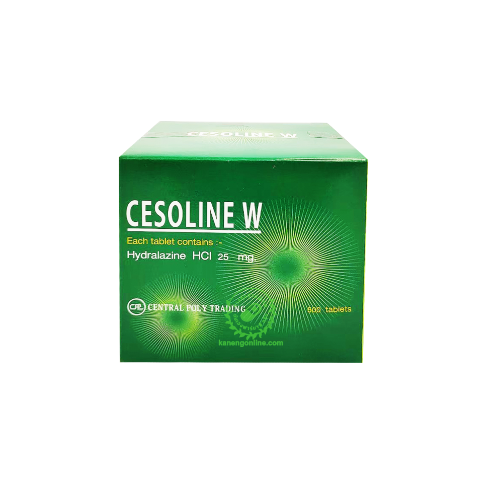 CESOLINE W 25MG.10'S.