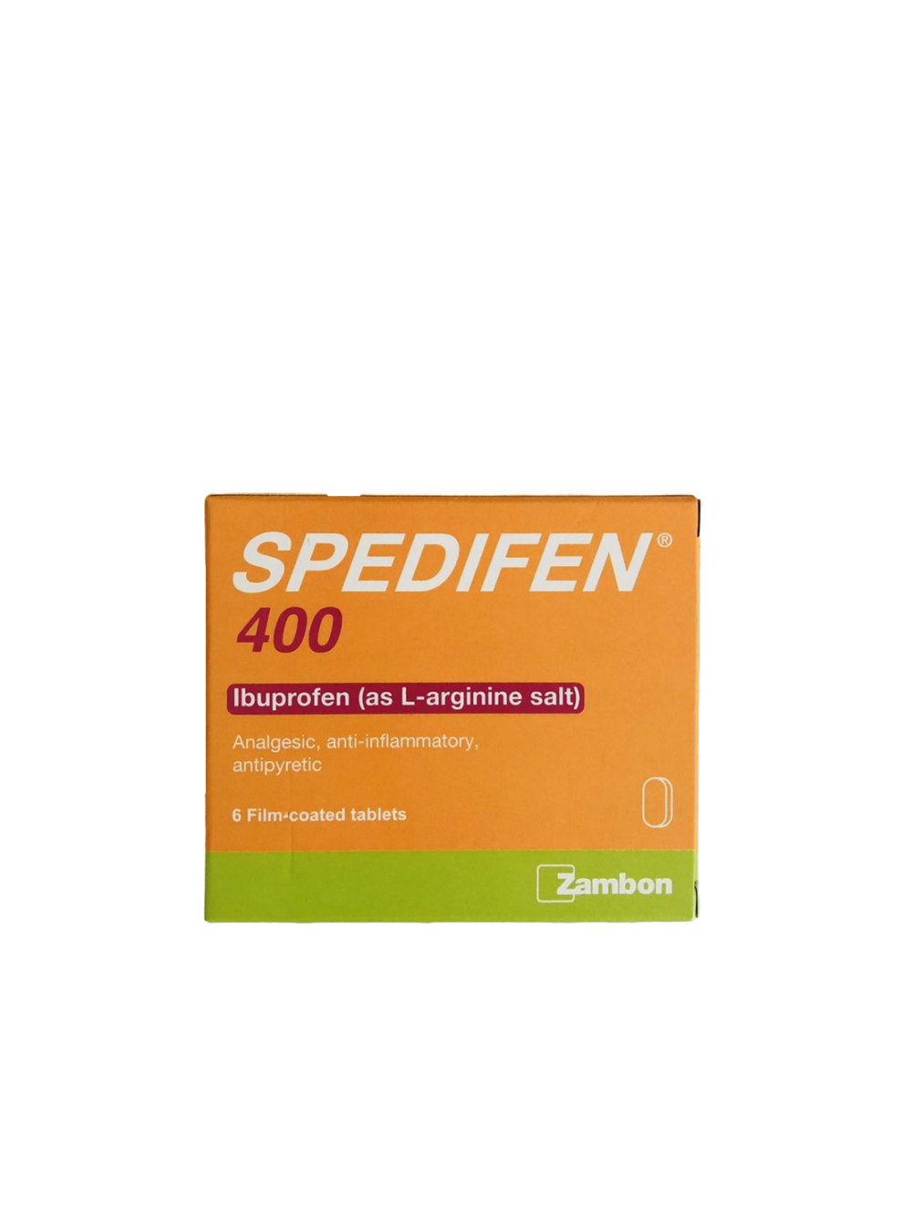 SPEDIFEN 400 MG. 6'S.