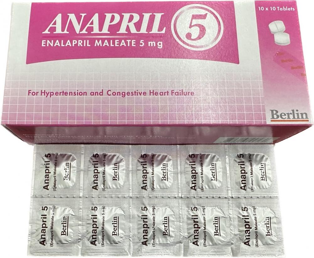 ANAPRIL 5MG.10'S.