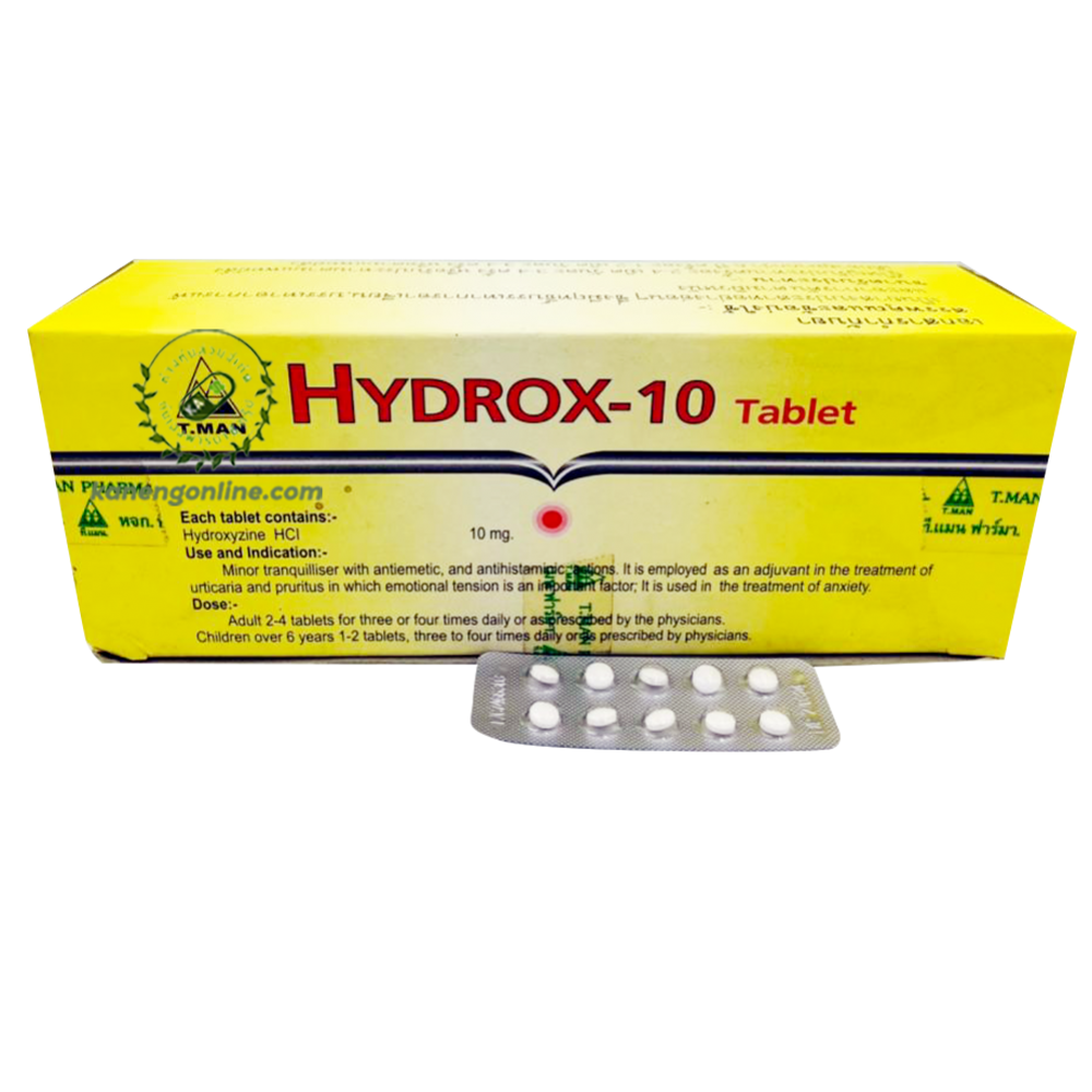HYDROX-10 T.MAN สีขาว 10S