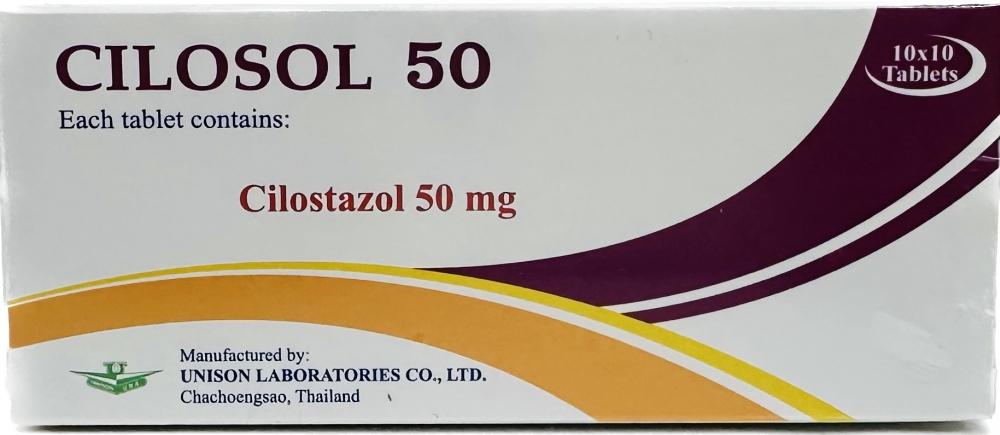CILOSOL 50 10TAB
