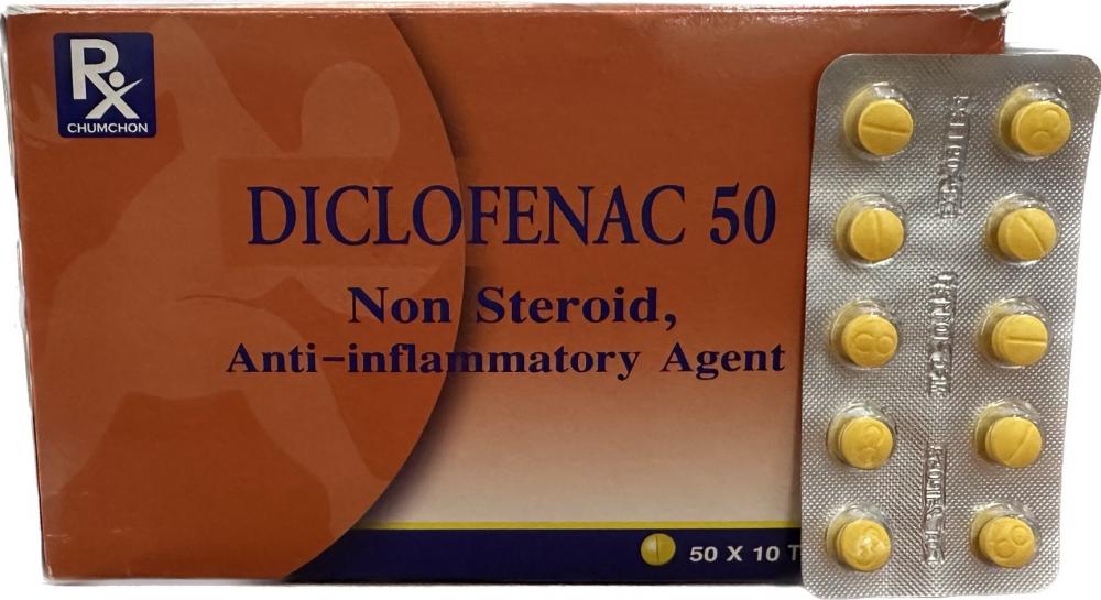 DICLOFENAC 50MG.10'S.